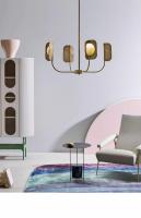 China Living Room Sofa Corner Light Dining Room Bedroom Nordic Minimalist Leaf Floor Lamp(WH-MFL-214) for sale