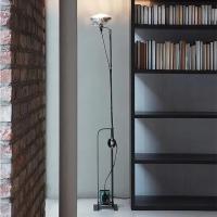 China Corner Sofa Light Bedroom Office Decoration Indoor Italian Design Flos Toio Floor Lamp(WH-MFL-215) for sale