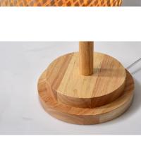China Bedroom Bedside Lamp Tea Room Japanese  E27 Weave Bamboo Floor Lamp(WH-MFL-216) for sale