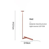 China Lounge Lamp Decoration Living Room Simple Designer Vibia Flat Floor Lamp(WH-MFL-217) for sale