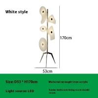 China Living Room Corner Lamp Bedside Acrylic Shade Standing Lamp Creative Foscarini Orbital Floor Lamp(WH-MFL-218) for sale
