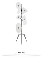 China Living Room Corner Lamp Bedside Acrylic Shade Standing Lamp Creative Foscarini Orbital Floor Lamp(WH-MFL-218) for sale