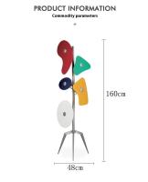 China Living Room Corner Lamp Bedside Acrylic Shade Standing Lamp Creative Foscarini Orbital Floor Lamp(WH-MFL-218) for sale