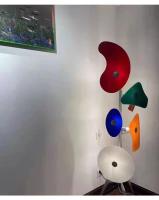 China Living Room Corner Lamp Bedside Acrylic Shade Standing Lamp Creative Foscarini Orbital Floor Lamp(WH-MFL-218) for sale