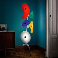 China Living Room Corner Lamp Bedside Acrylic Shade Standing Lamp Creative Foscarini Orbital Floor Lamp(WH-MFL-218) for sale