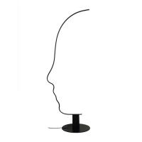 China Indoor Lighting Lustre Fixture Bedroom Bedside Standing Light Nordic Human Face Led Floor Lamp(WH-MFL-222) for sale