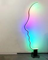 China Indoor Lighting Lustre Fixture Bedroom Bedside Standing Light Nordic Human Face Led Floor Lamp(WH-MFL-222) for sale
