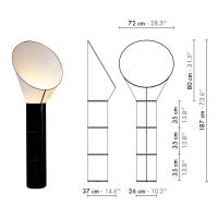 China Bedroom Bedside Lamp Living Room Creative Nordic Simple GRAND CARGO Floor Lamp(WH-MFL-223) for sale