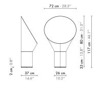 China Bedroom Bedside Lamp Living Room Creative Nordic Simple GRAND CARGO Floor Lamp(WH-MFL-223) for sale