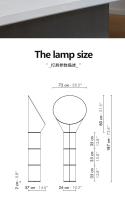 China Bedroom Bedside Lamp Living Room Creative Nordic Simple GRAND CARGO Floor Lamp(WH-MFL-223) for sale