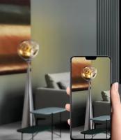 China Bedroom Lighting Living Room Home Decor Melt Lava Stone Glass Floor Lamp(WH-MFL-224) for sale