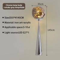 China Bedroom Lighting Living Room Home Decor Melt Lava Stone Glass Floor Lamp(WH-MFL-224) for sale