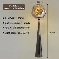 China Bedroom Lighting Living Room Home Decor Melt Lava Stone Glass Floor Lamp(WH-MFL-224) for sale