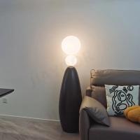 China Bedside Lamp LED Lighting Living Room Sofa Side Lamp Nordic Orion Sphere Floor Lamp(WH-MFL-225) for sale