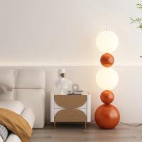China Bedside Lamp LED Lighting Living Room Sofa Side Lamp Nordic Orion Sphere Floor Lamp(WH-MFL-225) for sale