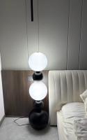 China Bedside Lamp LED Lighting Living Room Sofa Side Lamp Nordic Orion Sphere Floor Lamp(WH-MFL-225) for sale