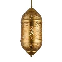 China Saudi Arabia Design Luxury Gold Lustre Pendant Lights LED E27 Hollow Carving Southeast Asia Hanging Lamp (WH-DC-69) for sale