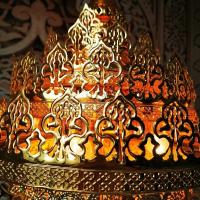 China Saudi Arabia Classical Flame Pendant Ligh Moroccan Lamp(WH-DC-72) for sale