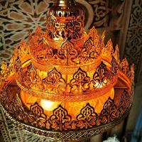 China Saudi Arabia Classical Flame Pendant Ligh Moroccan Lamp(WH-DC-72) for sale