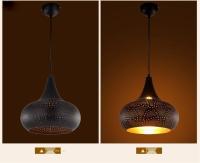 China Minimalist Iron Gold Black Restaurant Dining Living Room Bar Indoor Light Modern Arabian Style Led Pendant Lamp (WH-DC-74) for sale