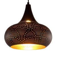 China Minimalist Iron Gold Black Restaurant Dining Living Room Bar Indoor Light Modern Arabian Style Led Pendant Lamp (WH-DC-74) for sale