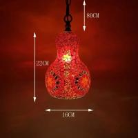 China Bohemian Snowman Chandeliers Ceiling Home Room Decor Turkish Handmade Glass Lighting (WH-DC-79) for sale