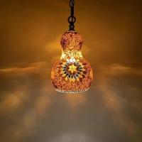 China Bohemian Snowman Chandeliers Ceiling Home Room Decor Turkish Handmade Glass Lighting (WH-DC-79) for sale