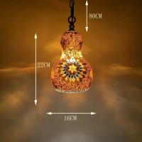 China Bohemian Snowman Chandeliers Ceiling Home Room Decor Turkish Handmade Glass Lighting (WH-DC-79) for sale
