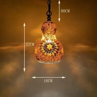 China Bohemian Snowman Chandeliers Ceiling Home Room Decor Turkish Handmade Glass Lighting (WH-DC-79) for sale