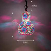 China Bohemian Snowman Chandeliers Ceiling Home Room Decor Turkish Handmade Glass Lighting (WH-DC-79) for sale