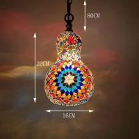 China Bohemian Snowman Chandeliers Ceiling Home Room Decor Turkish Handmade Glass Lighting (WH-DC-79) for sale