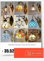 China Bohemia Turkish Mosaic Lamp Handmade Stained Glass Sconce Bar Restaurant Retro Vintage Mediterranean LED Hanging Light (WH-DC-80) for sale