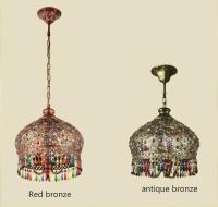 China Bohemian Colorful Pendant Lamp Turkish small chandelier Light Fixture  (WH-DC-83) for sale