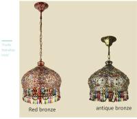 China Bohemian Colorful Pendant Lamp Turkish small chandelier Light Fixture  (WH-DC-83) for sale