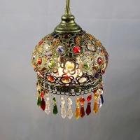 China Bohemian Colorful Pendant Lamp Turkish small chandelier Light Fixture  (WH-DC-83) for sale