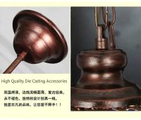 China Bohemian Colorful Pendant Lamp Turkish small chandelier Light Fixture  (WH-DC-83) for sale