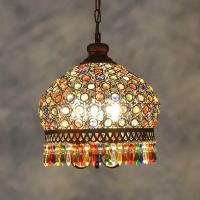 China Bohemian Colorful Pendant Lamp Turkish small chandelier Light Fixture  (WH-DC-83) for sale