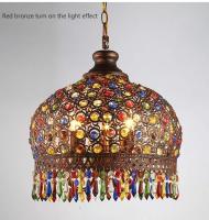 China Bohemian Colorful Pendant Lamp Turkish small chandelier Light Fixture  (WH-DC-83) for sale