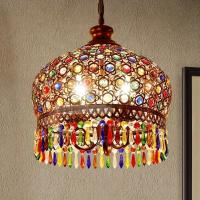 China Bohemian Colorful Pendant Lamp Turkish small chandelier Light Fixture  (WH-DC-83) for sale