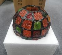 China LED Colorful Glass Hanging Lamp Morocco Decor Turkish Mosaic Lamps (WH-DC-86) for sale