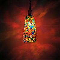 China Vintage Ceiling Hanging Lamp Stained Glass Lampshade Pendant Lamp Turkish Mosaic Pendant Lights (WH-DC-88) for sale