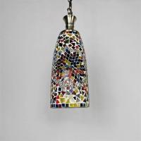 China Vintage Ceiling Hanging Lamp Stained Glass Lampshade Pendant Lamp Turkish Mosaic Pendant Lights (WH-DC-88) for sale