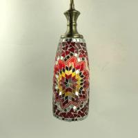 China Vintage Ceiling Hanging Lamp Stained Glass Lampshade Pendant Lamp Turkish Mosaic Pendant Lights (WH-DC-88) for sale