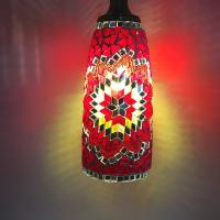 China Vintage Ceiling Hanging Lamp Stained Glass Lampshade Pendant Lamp Turkish Mosaic Pendant Lights (WH-DC-88) for sale