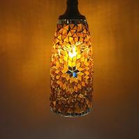China Vintage Ceiling Hanging Lamp Stained Glass Lampshade Pendant Lamp Turkish Mosaic Pendant Lights (WH-DC-88) for sale
