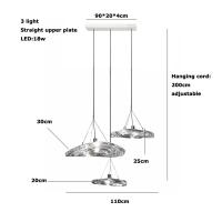 China Nordic Manta Suspension Light For Bedroom Living Room Creative Staircase Pendant Light(WH-NC-122) for sale