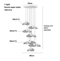China Nordic Manta Suspension Light For Bedroom Living Room Creative Staircase Pendant Light(WH-NC-122) for sale