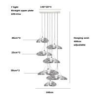 China Nordic Manta Suspension Light For Bedroom Living Room Creative Staircase Pendant Light(WH-NC-122) for sale