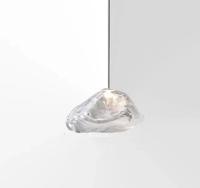 China Creative Staircase Pendant lamp Designer LED Glass Counter Pendant light(WH-NC-123) for sale