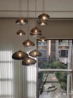 China Creative Staircase Pendant lamp Designer LED Glass Counter Pendant light(WH-NC-123) for sale